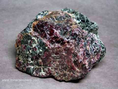 Almandine Garnet Crystals and Red Garnet in Matrix Mineral Specimens