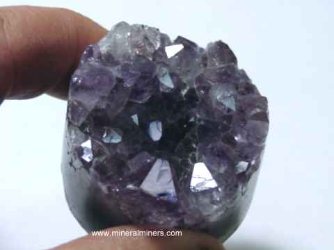 Amethyst Crystals, Amethyst Matrix Mineral Specimens, and Amethyst Geodes