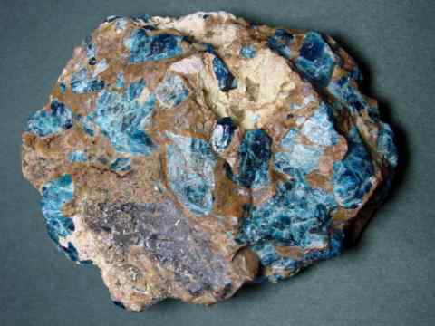 Apatite Crystals and Matrix Mineral Specimens