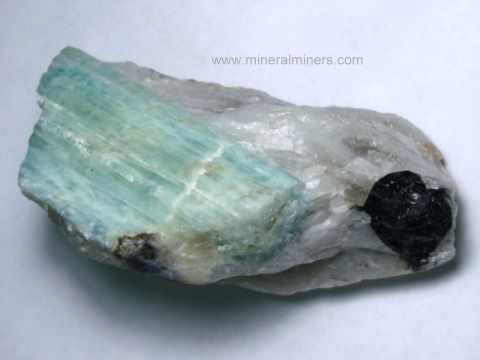 Aquamarine Crystals: natural aquamarine crystals