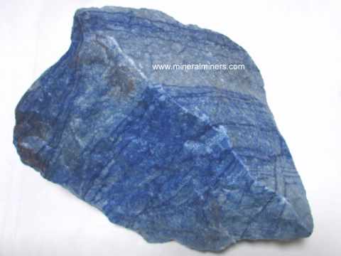 Blue Aventurine Quartz Lapidary Rough: natural color blue quartzite