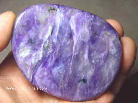 Charoite Mineral Specimens: natural color purple charoite