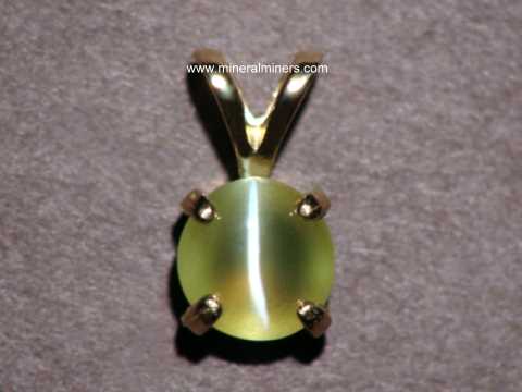 Chrysoberyl Cats Eye Jewelry