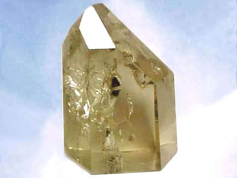 Large Natural Color Citrine Crystal