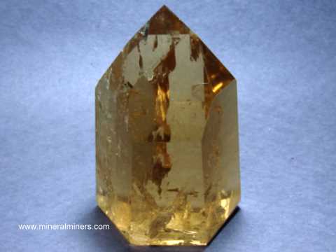 Citrine Crystal: natural color citrine crystals