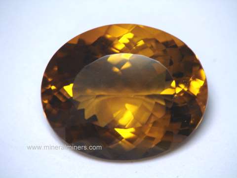 Citrine Mineral Specimens & Natural Citrine Crystals