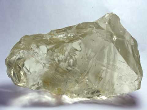 Very Clear Natural Color Citrine Specimen, 2.85 Lbs.