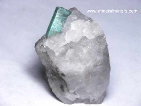 Emerald Crystals and Emerald in Matrix Mineral Specimens