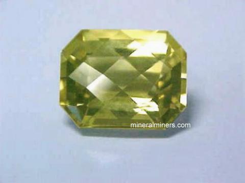 Heliodor Gemstones (natural golden yellow beryl gemstones)