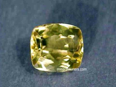 Heliodor Gemstones (natural golden yellow beryl gemstones)