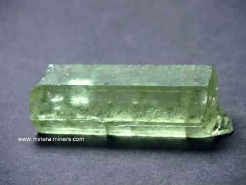 Heliodor Crystals & Golden Beryl in Matrix Mineral Specimens