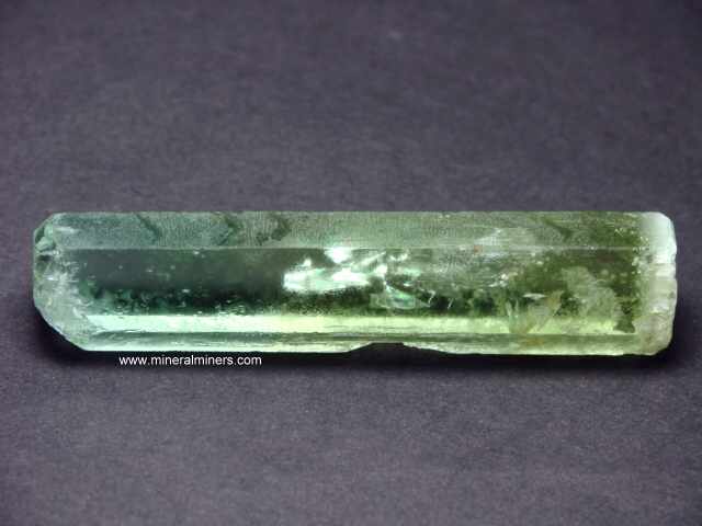 Heliodor Crystals and Golden Beryl in Matrix Mineral Specimens