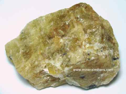 Heliodor Crystals & Golden Beryl in Matrix Mineral Specimens