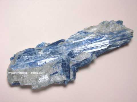 Kyanite Crystals and Kyanite Mineral Specimens (natural blue kyanite ...