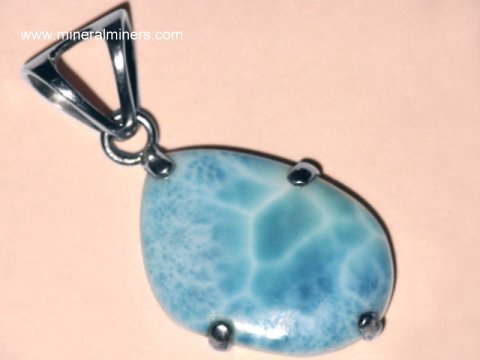 Larimar Jewelry: Fine Larimar Jewelry Pendants, Rings, and Bracelets