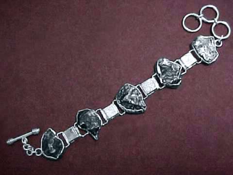 Meteorite Bracelets: Genuine Meteorite Bracelets