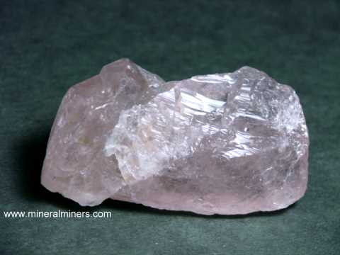 Morganite Crystals and Morganite Mineral Specimens