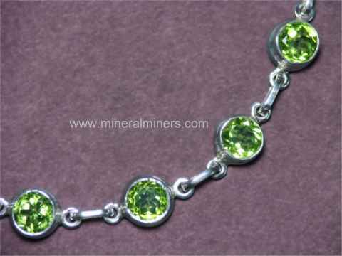 Peridot Bracelets