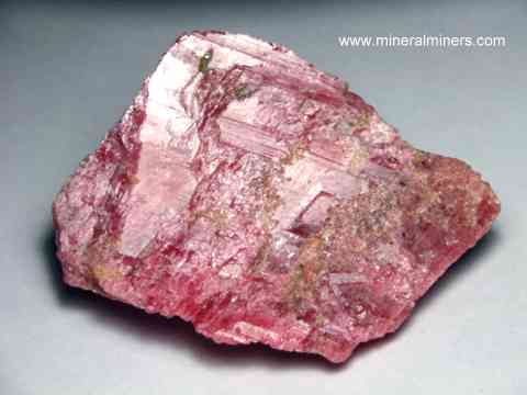 Rhodonite Mineral Specimens and Rhodonite Crystals
