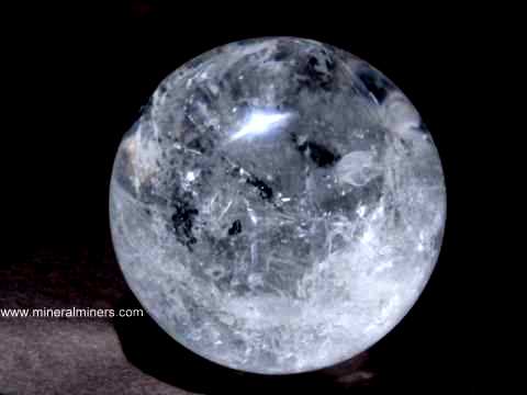 Crystal Balls (Natural Quartz Crystal Balls)