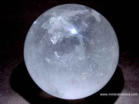 Quartz Crystal Spheres (Natural Rock Crystal Quartz Spheres)