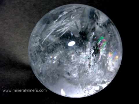 Quartz Crystal Spheres (Natural Rock Crystal Quartz Spheres)
