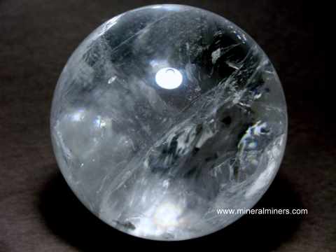 Crystal Balls: Natural Quartz Crystal Spheres