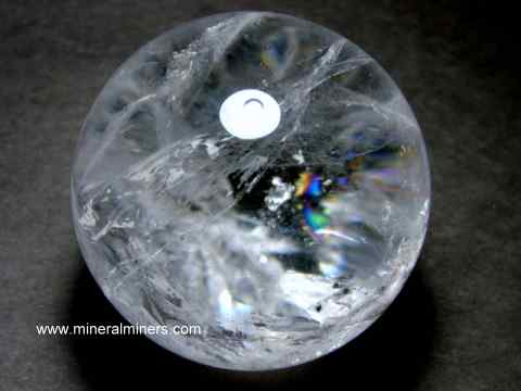 Crystal Balls: Natural Quartz Crystal Spheres
