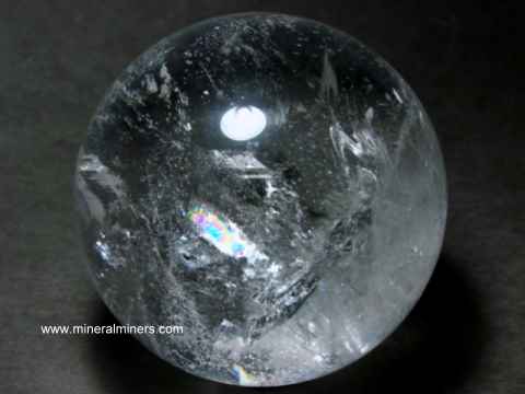 Crystal Balls: Natural Quartz Crystal Spheres