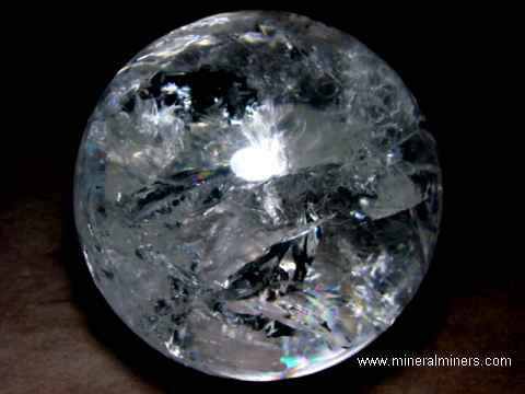 Crystal Balls: Natural Quartz Crystal Spheres