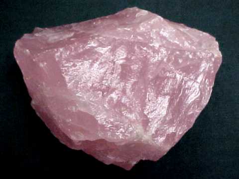 Rose Quartz Mineral Specimens and Crystals (natural rose quartz)