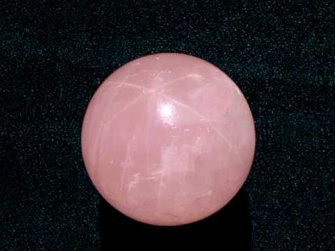 Rose Quartz Spheres and Eggs (star rose quartz)