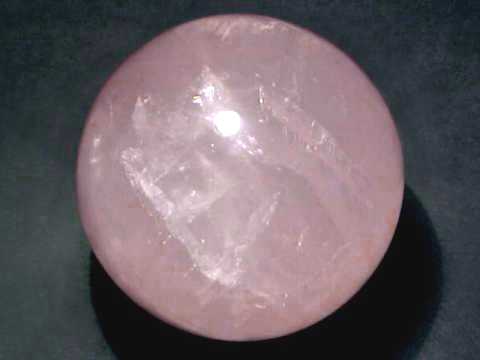 Rose Quartz Spheres and Eggs (star rose quartz)