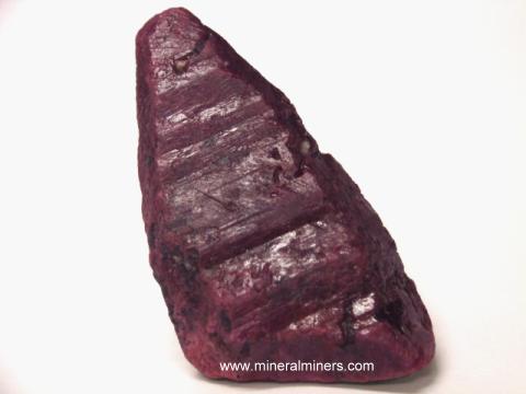 Ruby Crystals, Carvings and Ruby in Matrix Mineral Specimens (natural ruby)