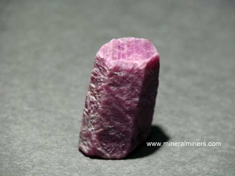Ruby Crystals, Carvings and Ruby in Matrix Mineral Specimens (natural ruby)