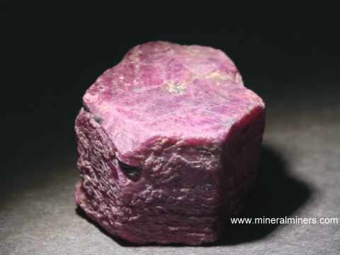 Ruby Crystals, Carvings and Ruby in Matrix Mineral Specimens (natural ruby)