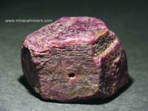 Ruby Crystals, Carvings and Ruby in Matrix Mineral Specimens (natural ruby)