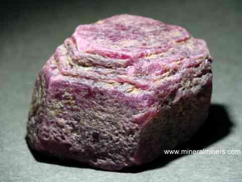 Ruby Crystals, Carvings and Ruby in Matrix Mineral Specimens (natural ruby)