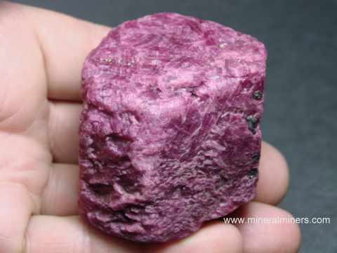 Ruby Crystals, Carvings and Ruby in Matrix Mineral Specimens (natural ruby)