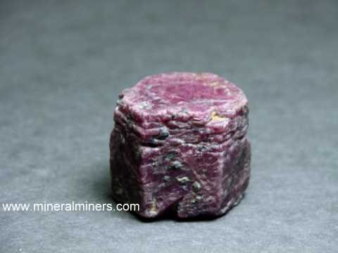Ruby Crystal Specimens (natural ruby crystals)