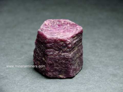 Ruby Crystals, Carvings & Ruby in Matrix Mineral Specimens (natural ruby)
