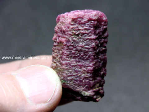 Ruby Crystals, Carvings & Ruby in Matrix Mineral Specimens (natural ruby)