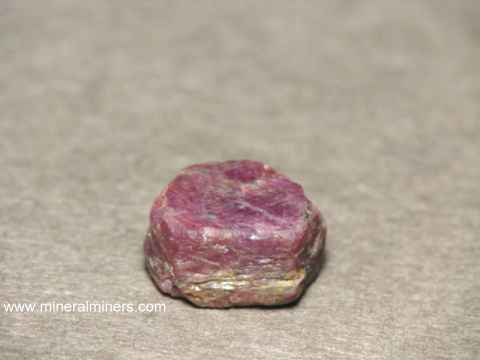 Ruby Crystals, Carvings & Ruby in Matrix Mineral Specimens (natural ruby)