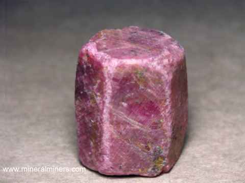 Ruby Crystals, Carvings & Ruby in Matrix Mineral Specimens (natural ruby)