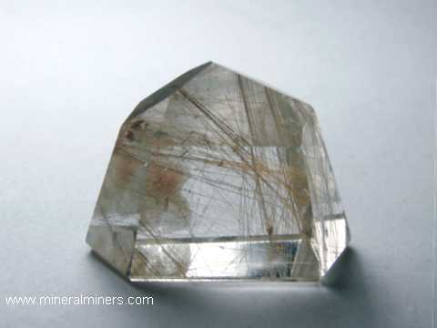 Rutilated Quartz Lapidary Rough