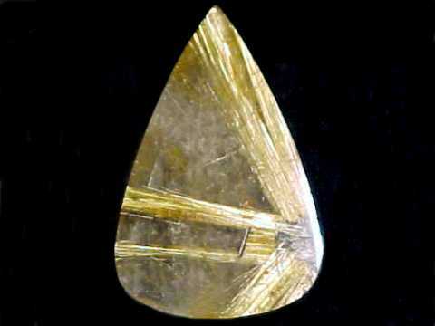 Rutilated Quartz Cabochon Gemstones: golden rutile star gems