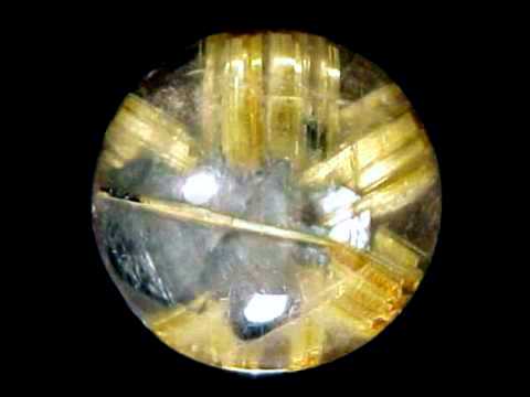 Rutilated Quartz Cabochon Gemstones: golden rutile star gems