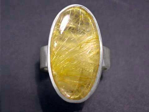 Rutilated Quartz Jewelry: natural golden rutile in quartz crystal jewelry
