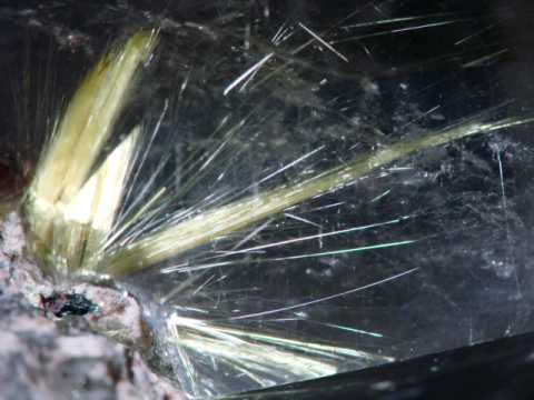 Rutilated Quartz Mineral Specimens and Golden Rutile in Quartz Crystals