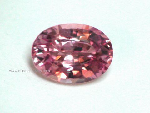 Padparadscha Sapphire Gemstones (natural color padparadscha)